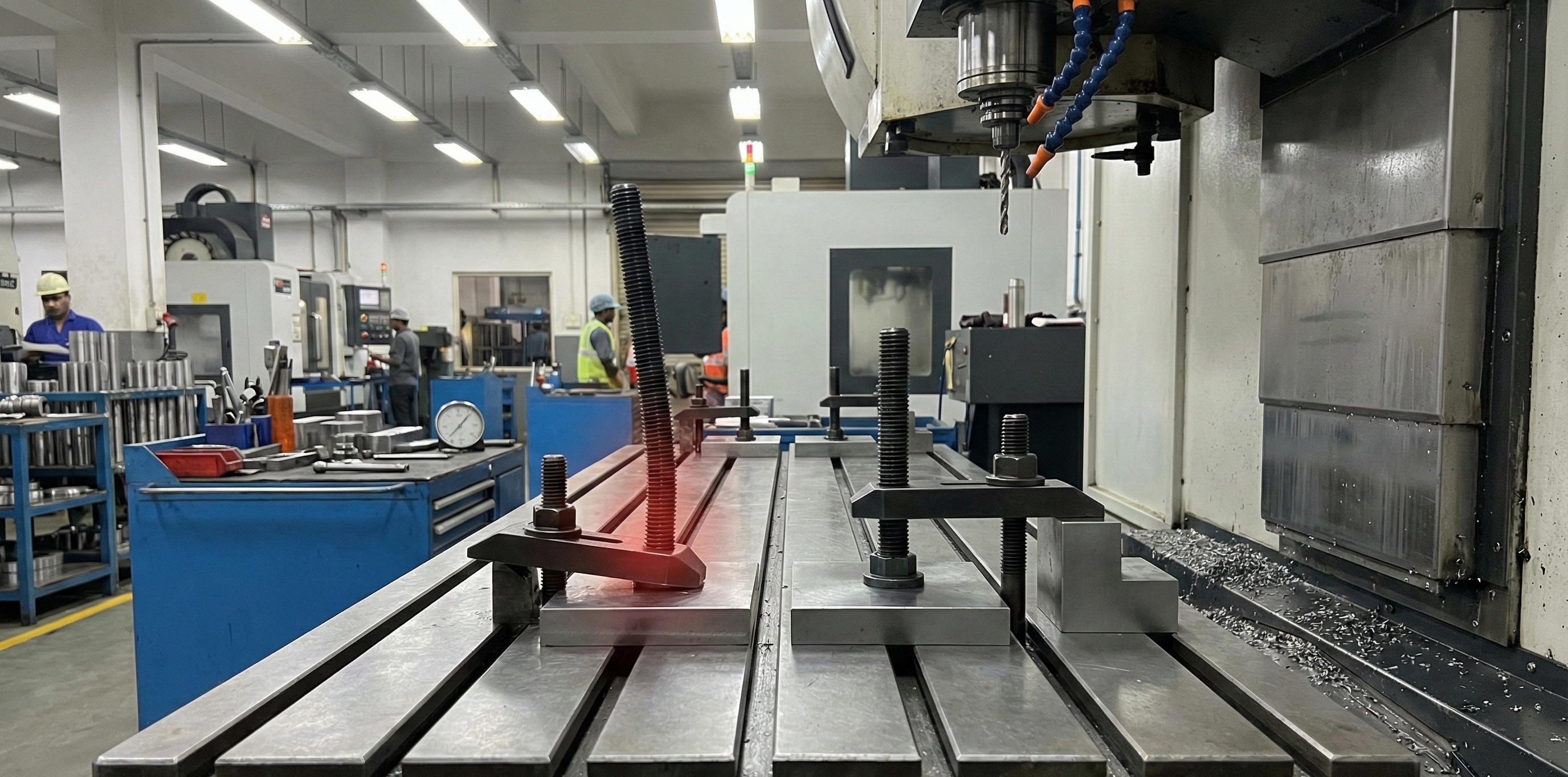 CNC Clamping Basics for Milling Machines – Madras Engineering Works